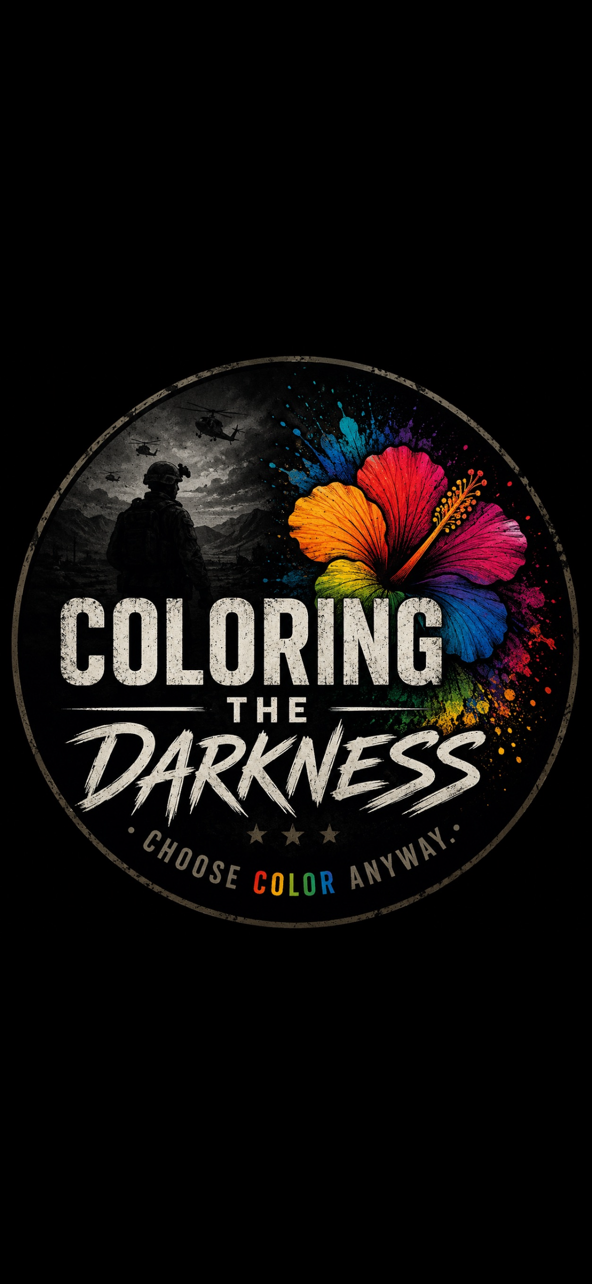 Coloring the Darkness